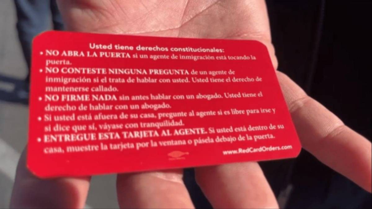 Deportaciones en Estados Unidos: Conozca qué son las “tarjetas rojas” y ...