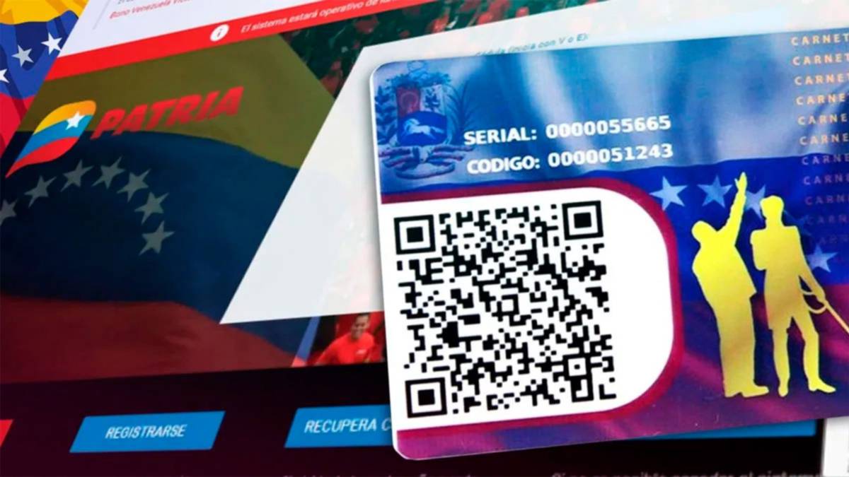 Sistema Patria: Así podrás actualizar el código QR de tu carnet para ...