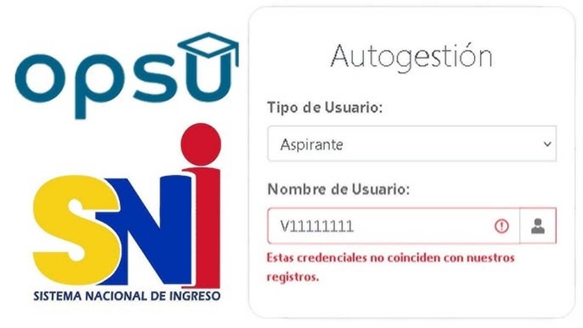 OPSU: estos son los ocho pasos para registrarte por primera vez