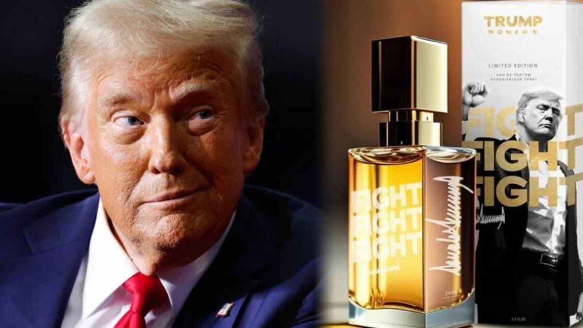 Donald Trump promociona su propio perfume: "Se llama ‘Victory 45-47 ...