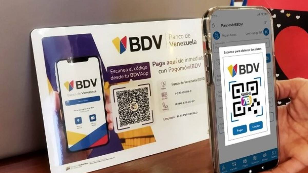 Así puedes ahorrar tiempo con pagomóvil QR del Banco de Venezuela