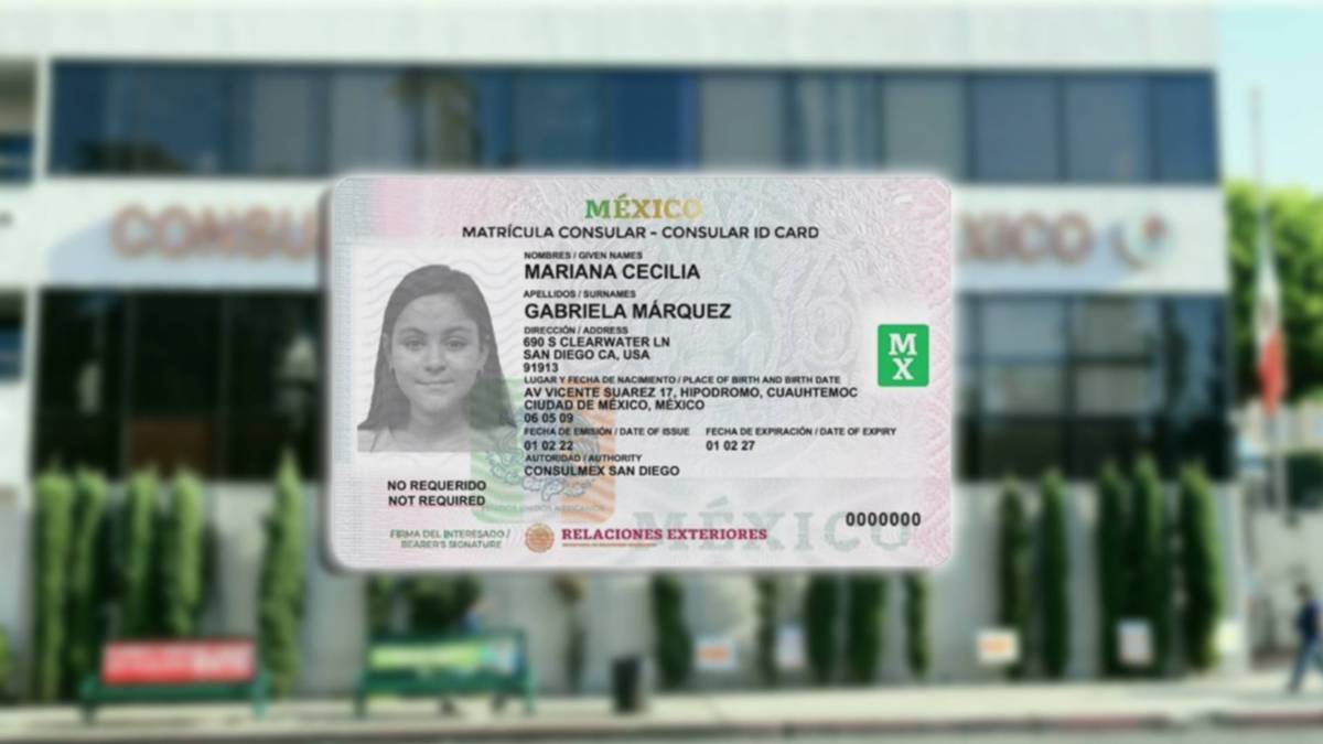 Así puedes solicitar tu matrícula consular mexicana en California ...