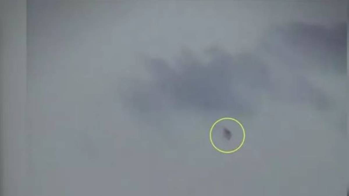 Cazador de ovnis compartió imágenes de supuesta actividad