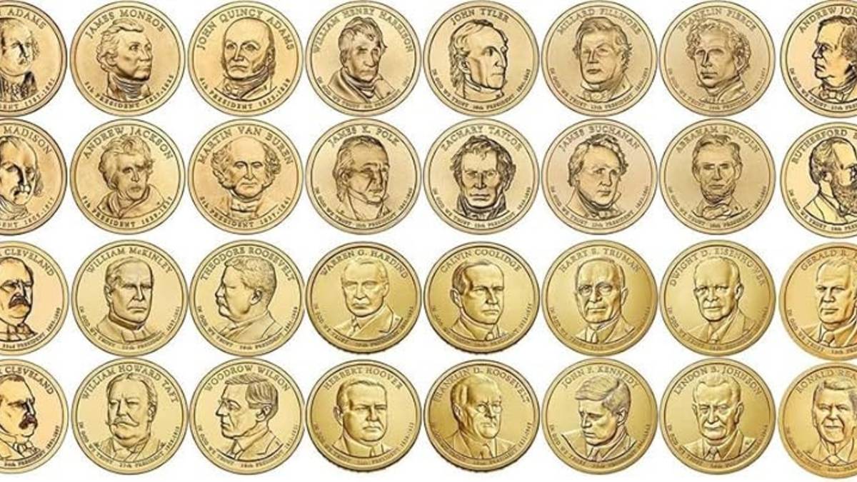 EEUU | Conoce las monedas Presidential Dólar valorada en $100.000 (+Lista)