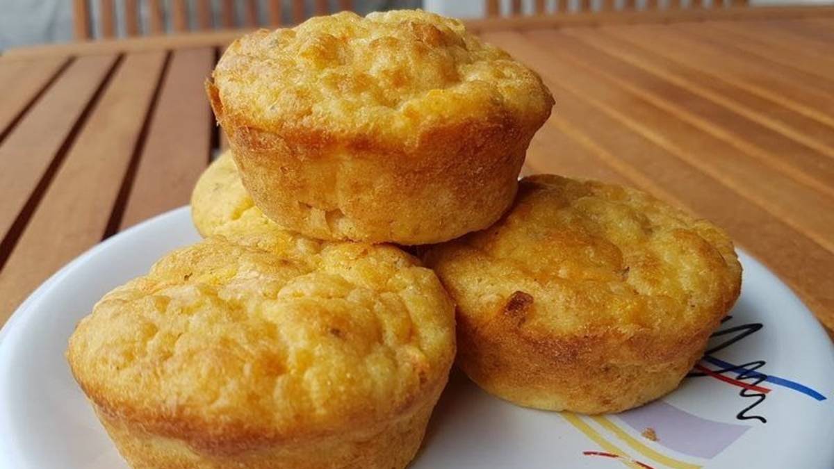Aprende a realizar un muffin que sirve como aperitivo o postre salado